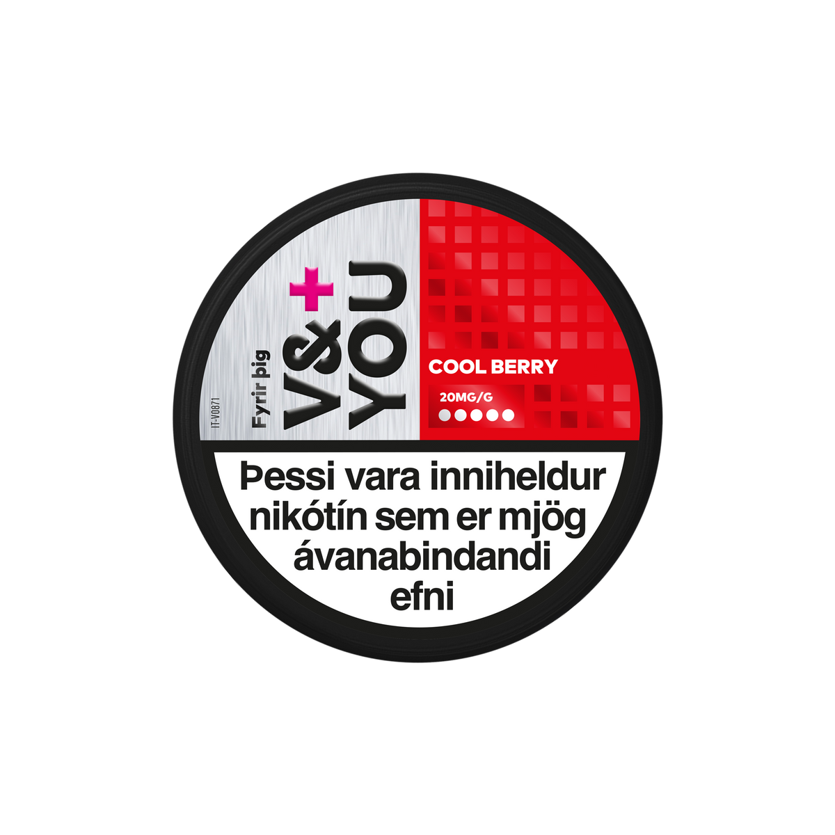 V&YOU &BOOST+ Cool Berry – SNUS.IS