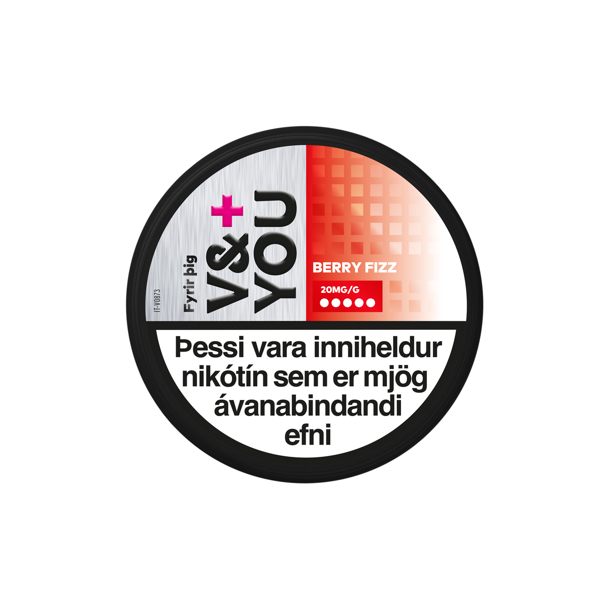 V&YOU &Boost+ Berry Fizz – SNUS.IS