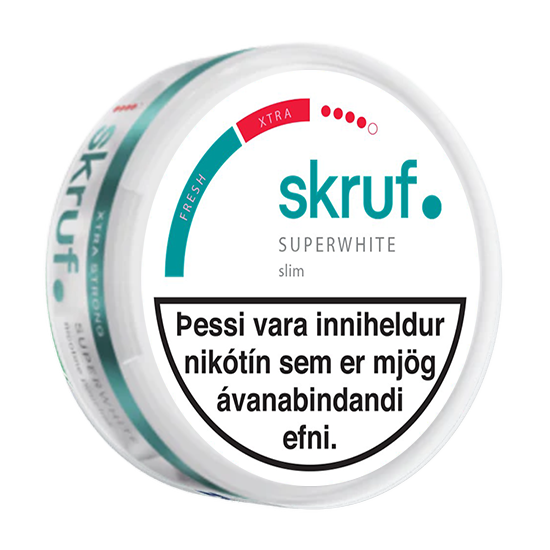 SKRUF #4 - Nikótínpúðar | SNUS á Íslandi – SNUS.IS